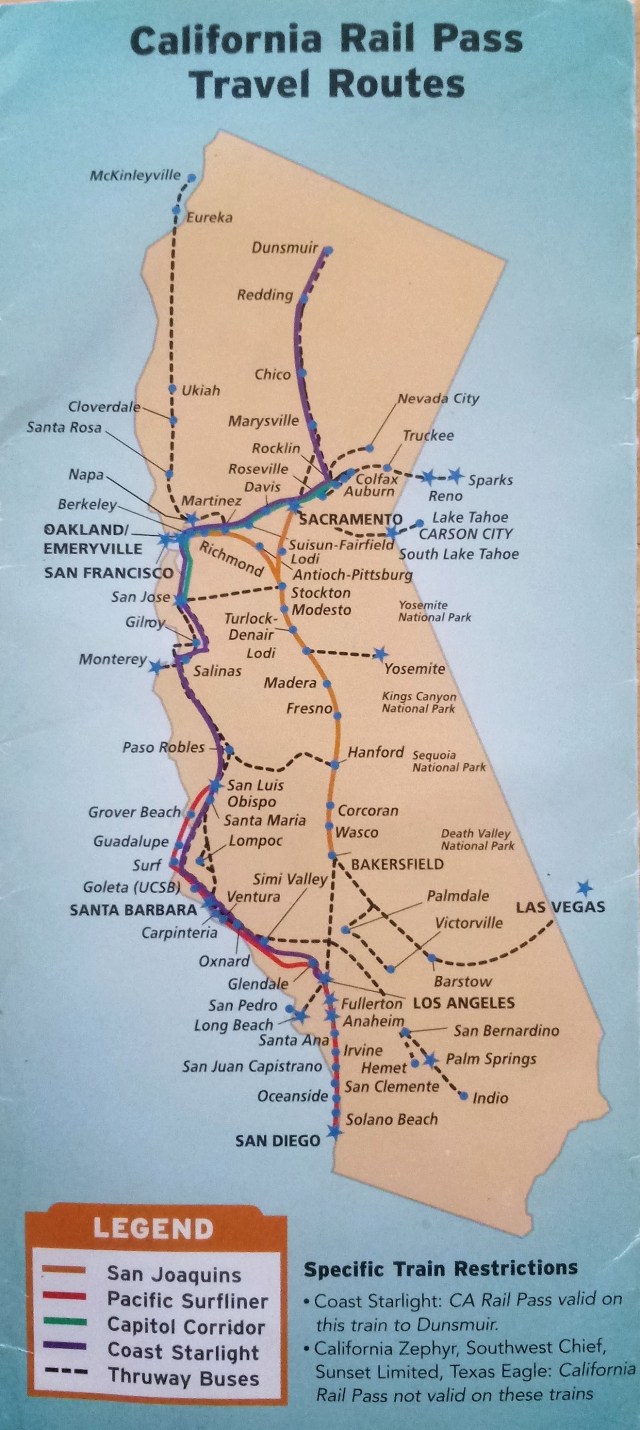 California Amtrak Stations Map Rail Insider Amtrak Talks Up Front