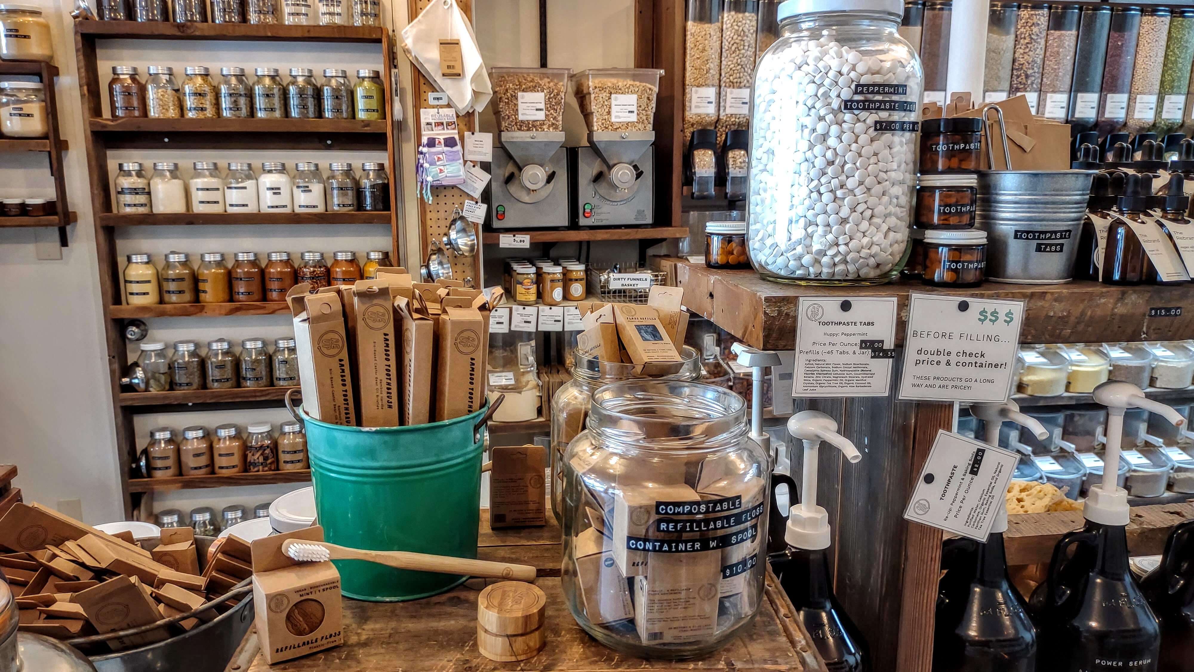 Re-Up Refill Shop in Oakland – The Green Stars Project